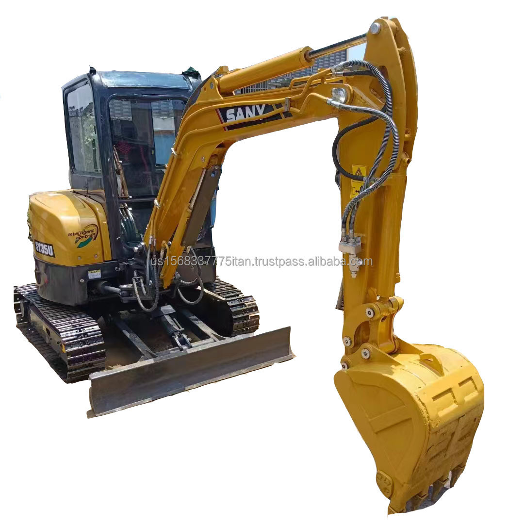 Used Sany SY35U Excavator Excellent Condition 20.4kw Power 3.8TON ...